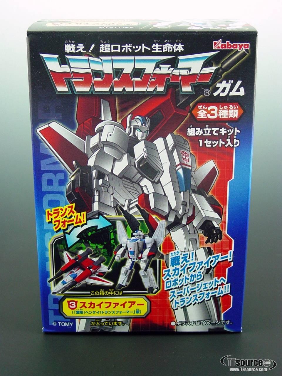 Skyfire Jetfire | Transformers Kabaya Candy Kit | Takara Tomy