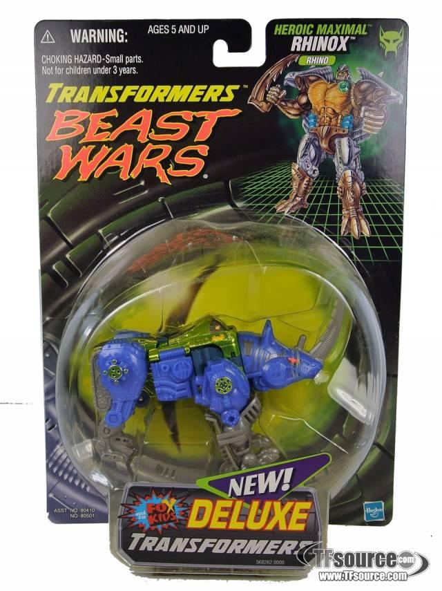 Rhinox Blue Version Fox Kids Deluxe Class | Transformers Beast Wars ...