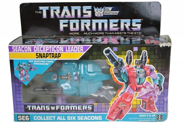 Transformers G1 - Snaptrap - MIB - 100% Complete