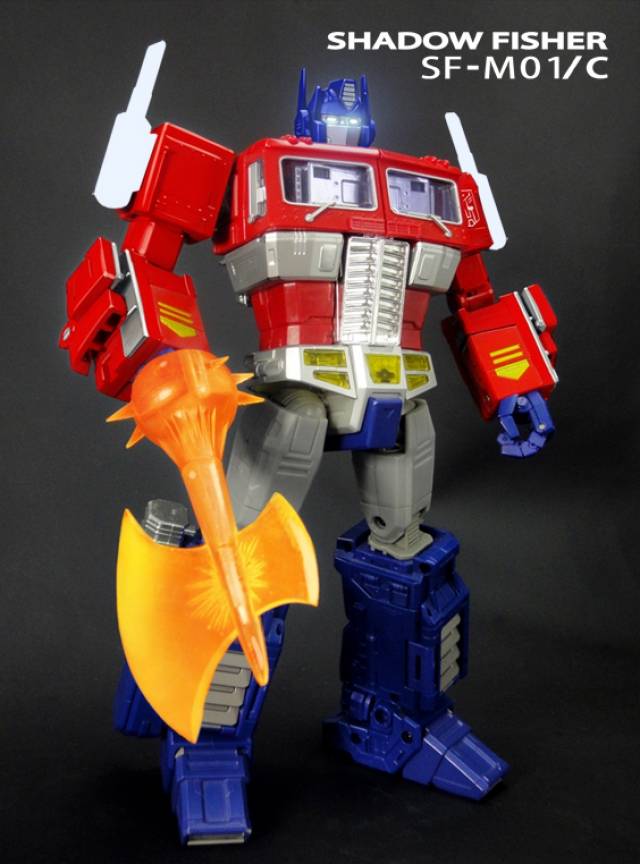 SFM01C Smokestack Upgarde Kit for Masterpiece MP-10 Optimus Prime ...