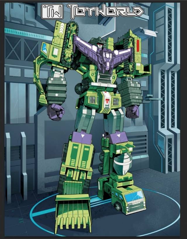 TW-C02 Unearth | Toyworld Constructor Combiner | TFSource