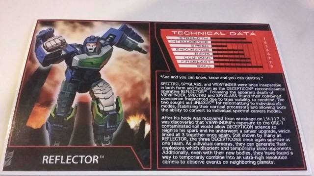 Reflector 3-Pack Botcon Exclusive | BotCon 2016 Transformers Exclusive ...