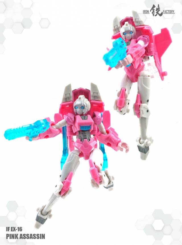 IF-EX16 Pink Assassin | Iron Factory | TFSource