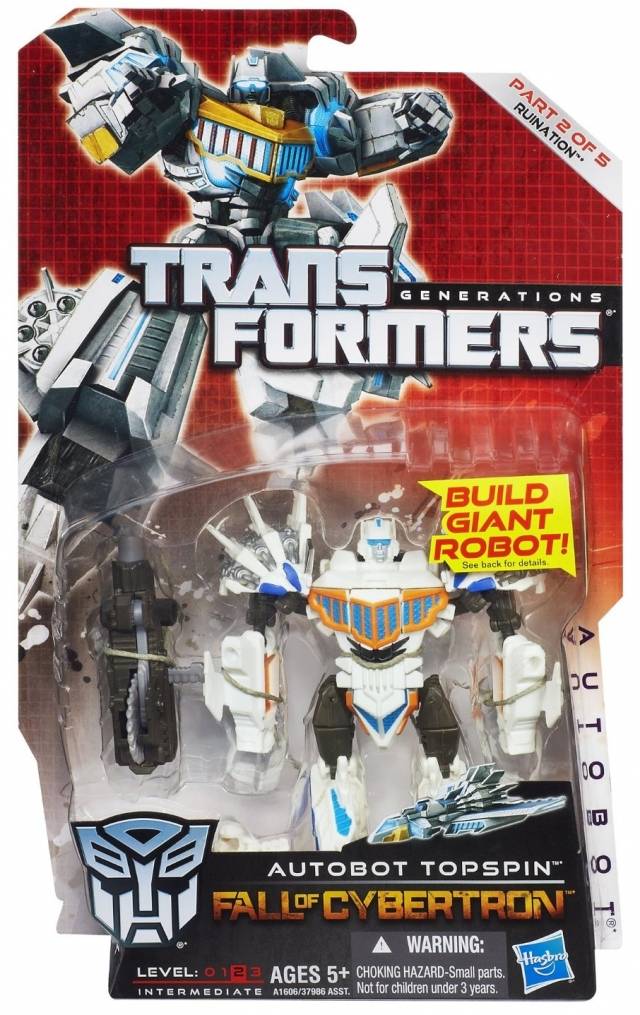 Autobot Topspin Deluxe Class | Transformers Generations Fall of ...