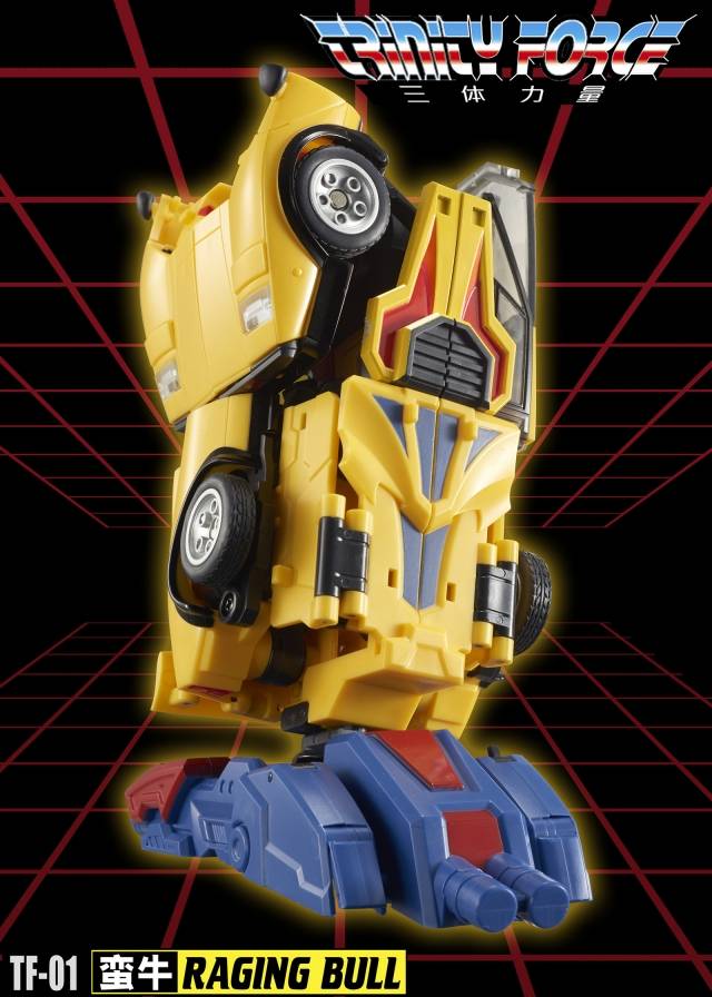 TF-01 Raging Bull | TFC Toys 3rd Party Transformers Figure & Combiner ...