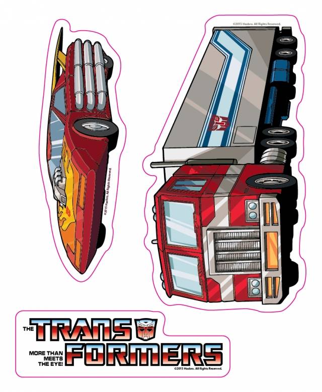 Autobot Car Window Decal Family Pack | Transformers G1 Generation One