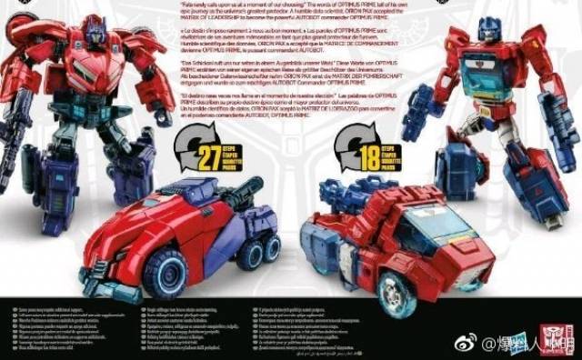 Transformers Tribute - Evolution Pack - Orion Pax & Optimus Prime Set