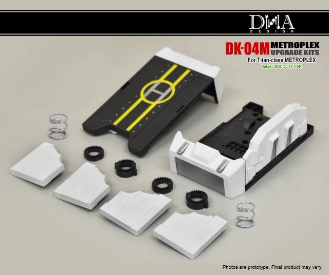 DK-04M Foot Upgrade Kit for Transformers Generations Titan Metroplex ...