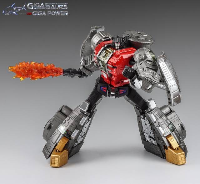 HQ-04 Guttur Metallic Version | Gigapower Gigasaurs 3rd Party MP-Scale ...