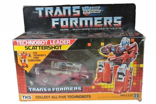 Transformers G1 - Scattershot - MIB