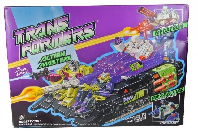 Transformers G1 - Action Master Neutro Fusion Tank w/Megatron - MIB