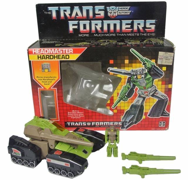 Transformers G1 - Headmaster Hardhead - MIB