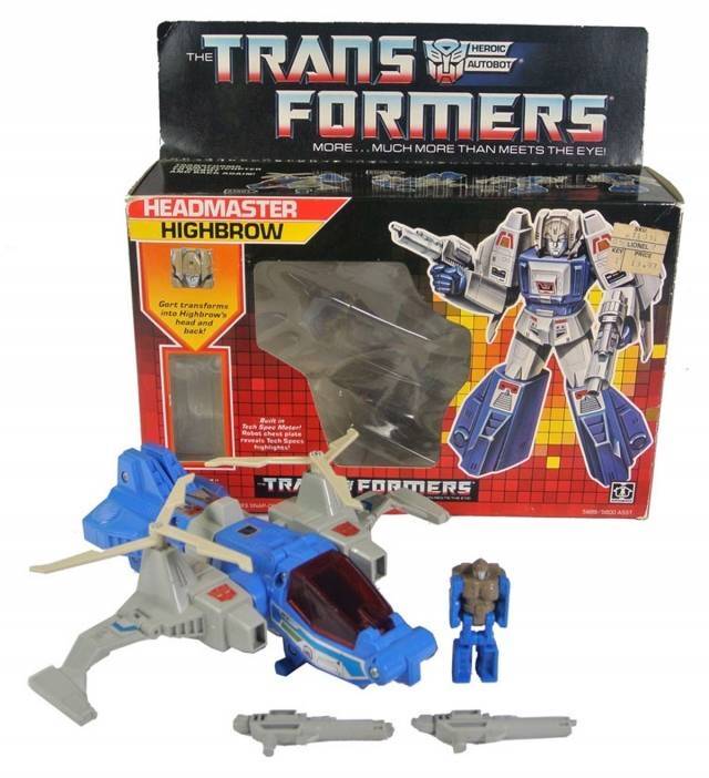 Transformers G1 - Headmaster - Highbrow - MIB