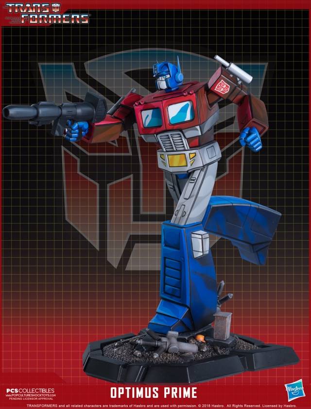 Optimus Prime Statue Classic Scale | Transformers G1 Generation One ...