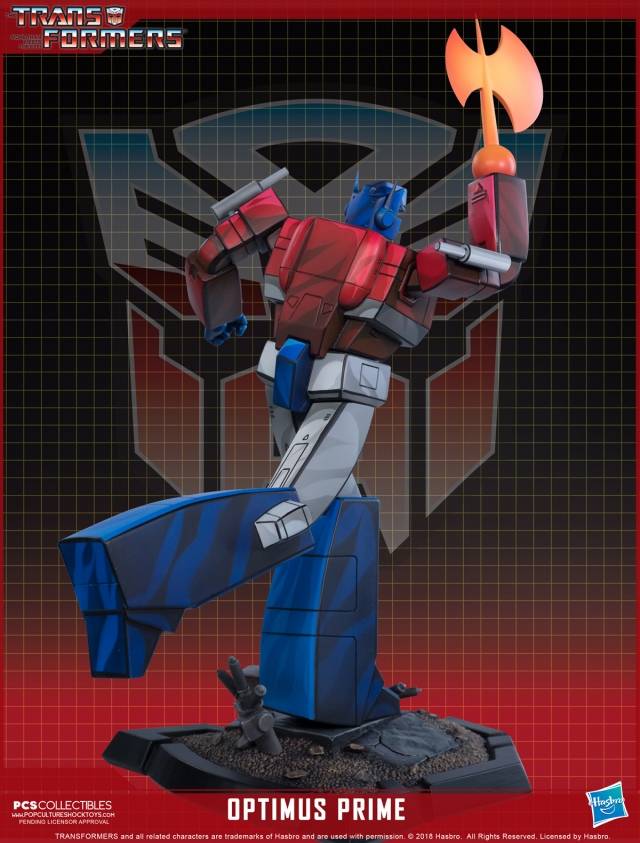 Optimus Prime Statue Classic Scale | Transformers G1 Generation One ...
