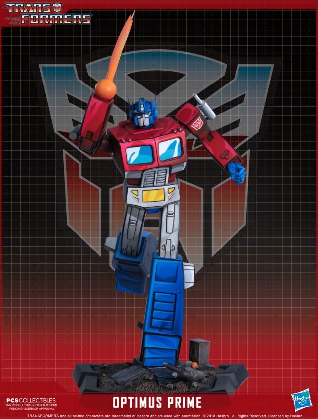 Optimus Prime Statue Classic Scale | Transformers G1 Generation One ...