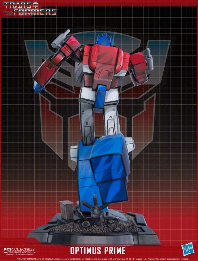 Optimus Prime Statue Classic Scale | Transformers G1 Generation One ...
