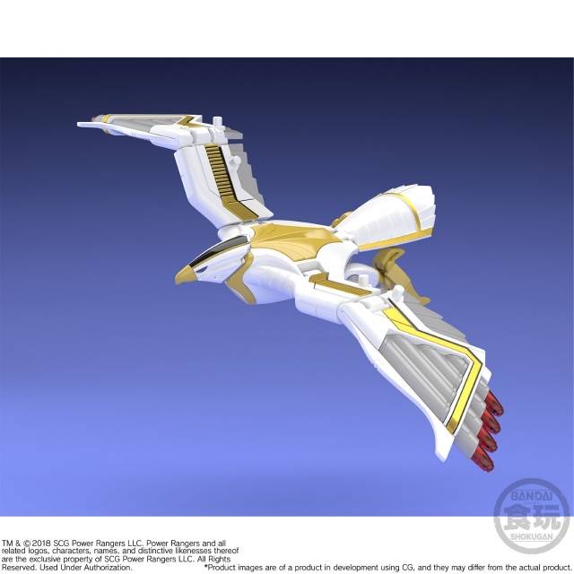 Mighty Morphin Alien Rangers - Super Mini Pla - Ninja Megazord & White ...