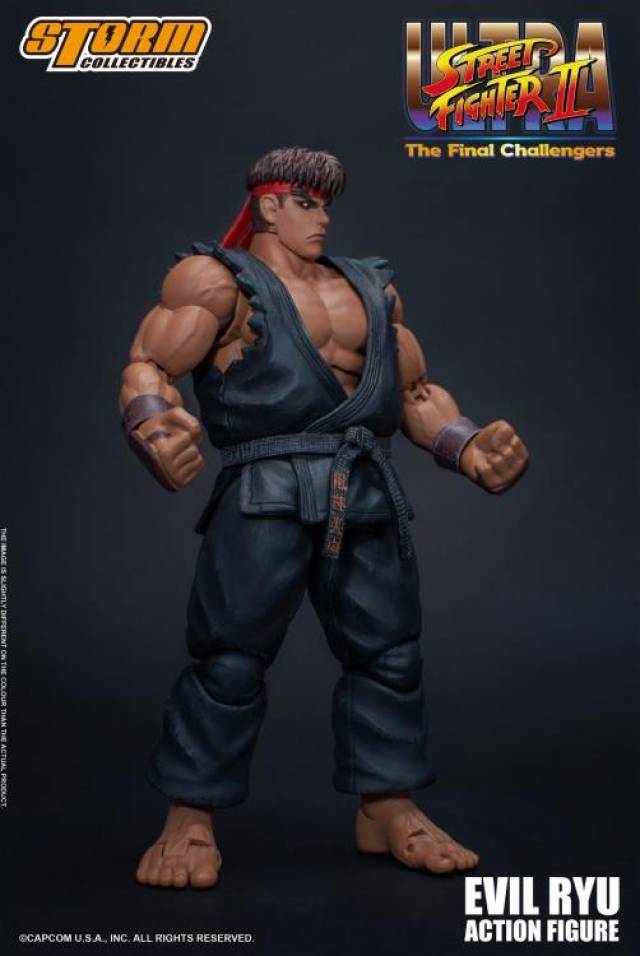 Evil Ryu 1:12 Scale Figure I Street Fighter | Storm Collectibles