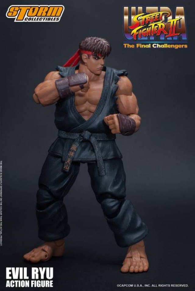 Evil Ryu 1:12 Scale Figure I Street Fighter | Storm Collectibles