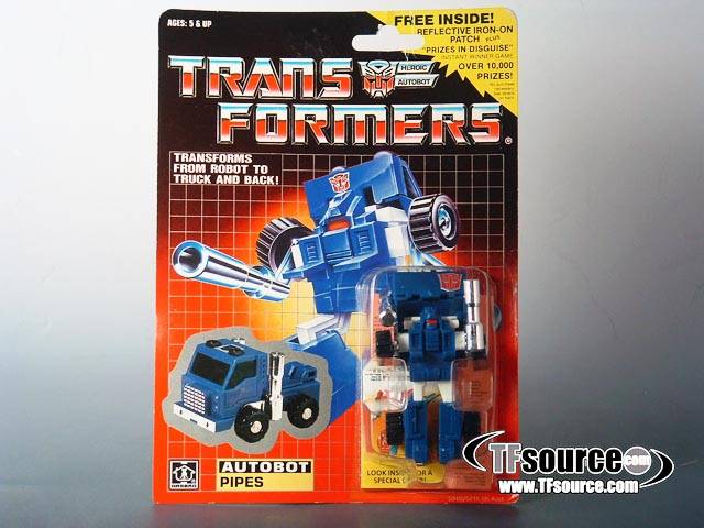Pipes Transformers G1 | Transformers Generation One | Hasbro