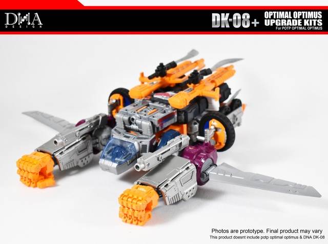 DK-08+ Upgrade Kit for Transformers Power of the Primes Optimal Optimus ...