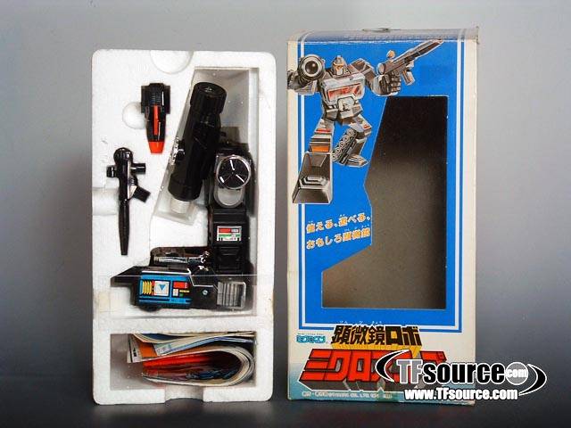 Microscope Black Perceptor | Microchange Pre Transformers | Takara