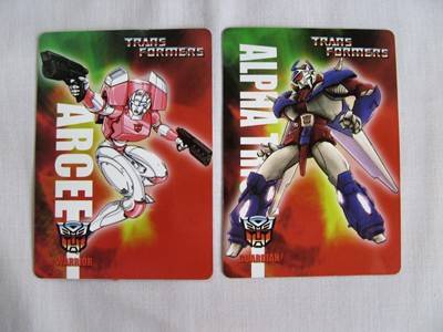 TF Tech Specs - Collectors Cards - Deck B!