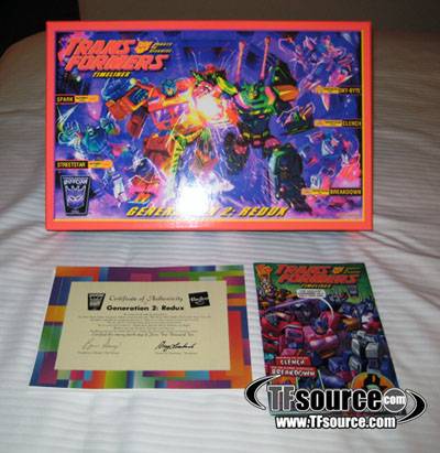 Redux G2 Boxed Set Botcon Exclusive Transformers G2 | Transformers ...