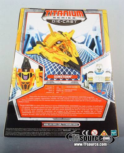 Sunstorm War Within 6-Inch | Transformers Titanium Cybetron Heroes | Hasbro