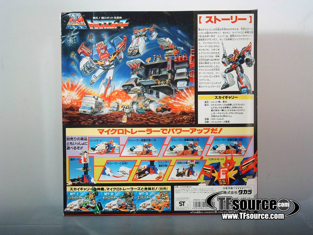 C-360 Sky Garry AFA 85 Japanese Transformers G1 | Transformers ...