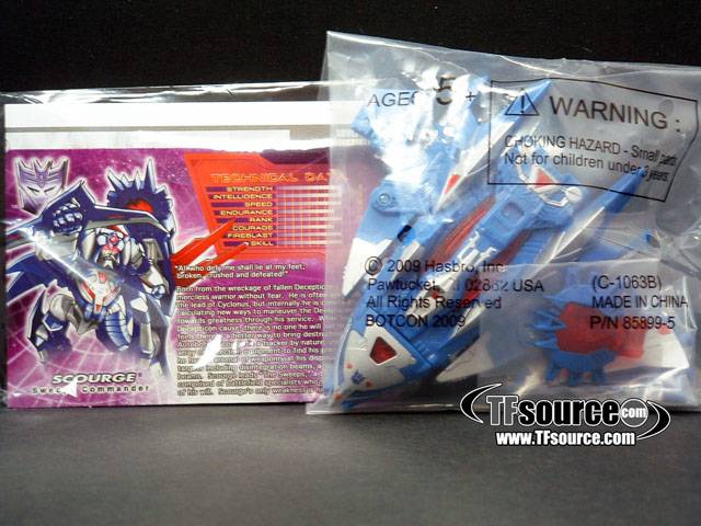 Scourge Botcon Exclusive | Transformers Convention 2009 | Hasbro Funpub
