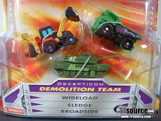 Demolition Team | Transformers Robots in Disguise RID Tiny Tins | Hasbro
