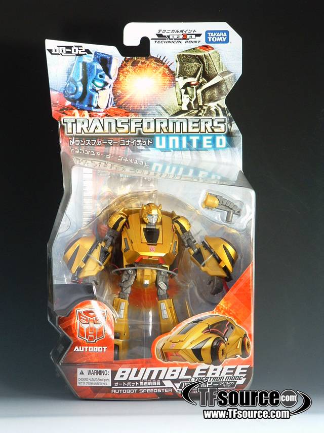 UN-02 Bumblebee Cybertron Mode | Transformers United | Takara Tomy