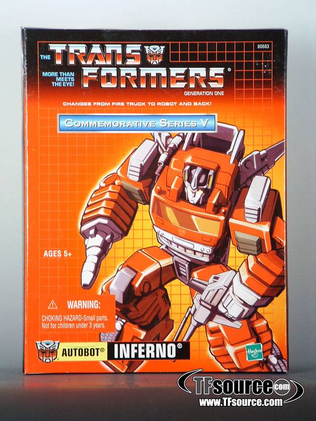 Transformers G1 Inferno | The Transformers Generation One Commemorative ...