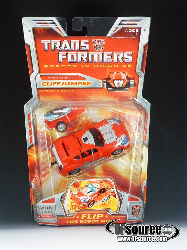 Deluxe Class Cliffjumper | Transformers Classics Robots In Disguise ...