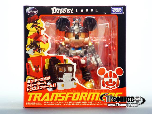 Mickey Mouse Standard Trailer Version | Transformers Disney Label ...