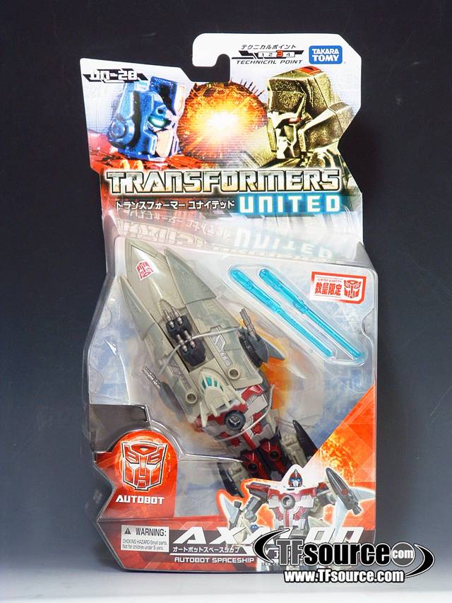 UN-28 Axalon | Transformers United Figure by Takara Tomy | Toygeek