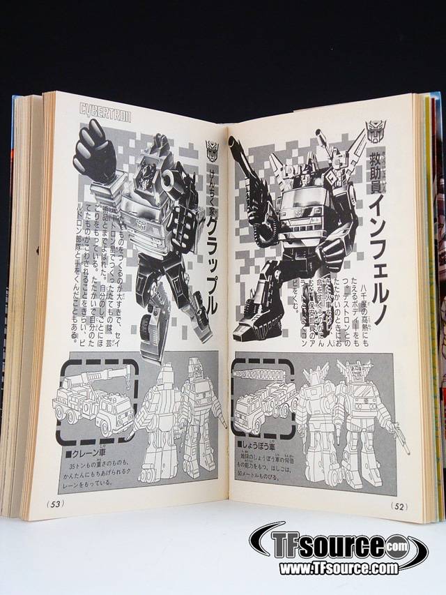 Transformers Pocket Guidebook - Kodansha - Guide to Transformers Characters