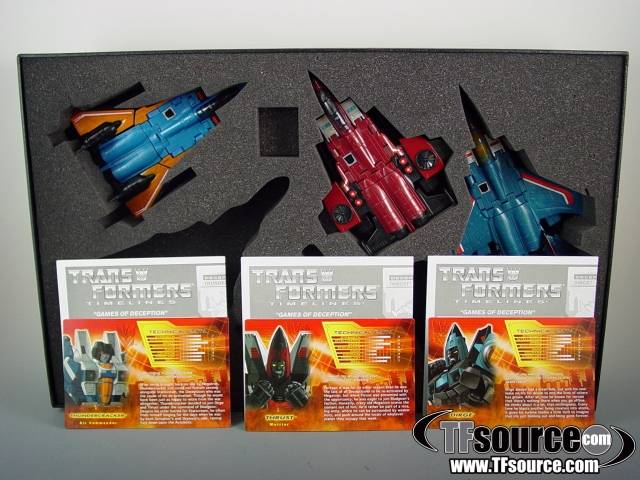 Seeker Jets Set of 3 Botcon Exclusive | Transformers Convention 2007 | Hasbro Funpub
