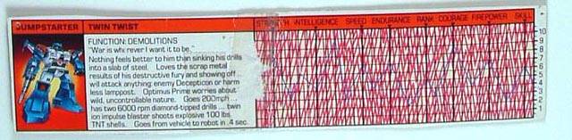 Tech Spec - Twintwist - Grade C