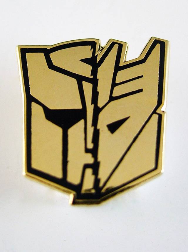 Golden Ticket Pin Shattered Glass Botcon Exclusive | Transformers ...