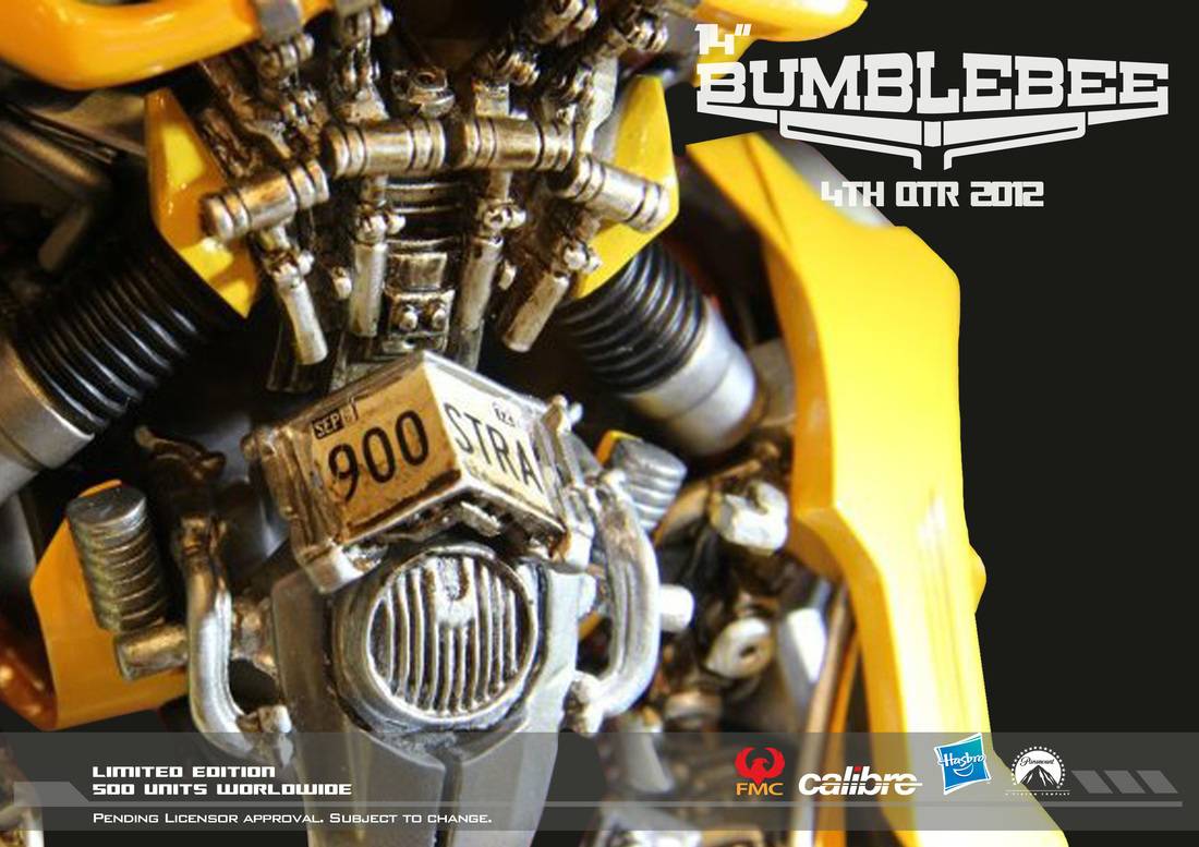 Bumblebee Statue 14-in tall Limited Edition | Transformers 3 DOTM Dark ...