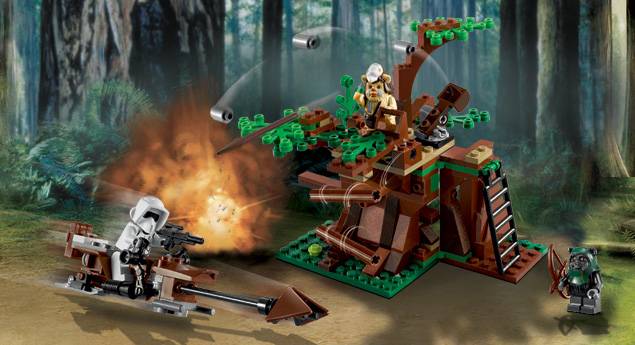 LEGO Star Wars - Ewok Attack 7956