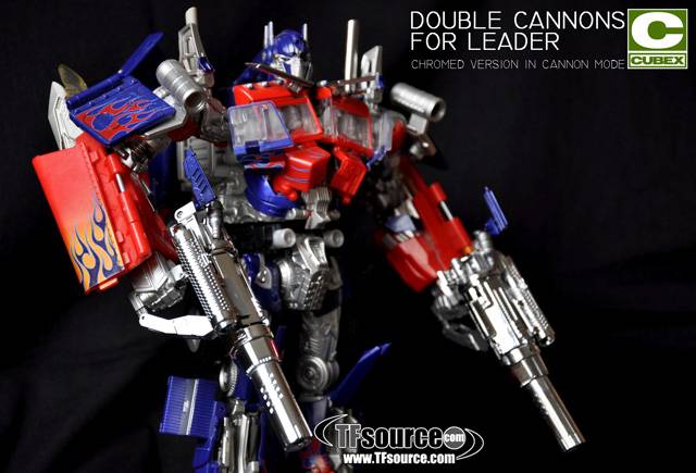 Buster Guns Chrome Version | Cubex | TFSource