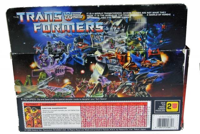 Sureshot Transformers G1 | Transformers Generation One | Hasbro