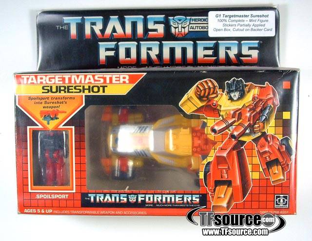 G1 Boxed - Targetmaster Sureshot - MIB