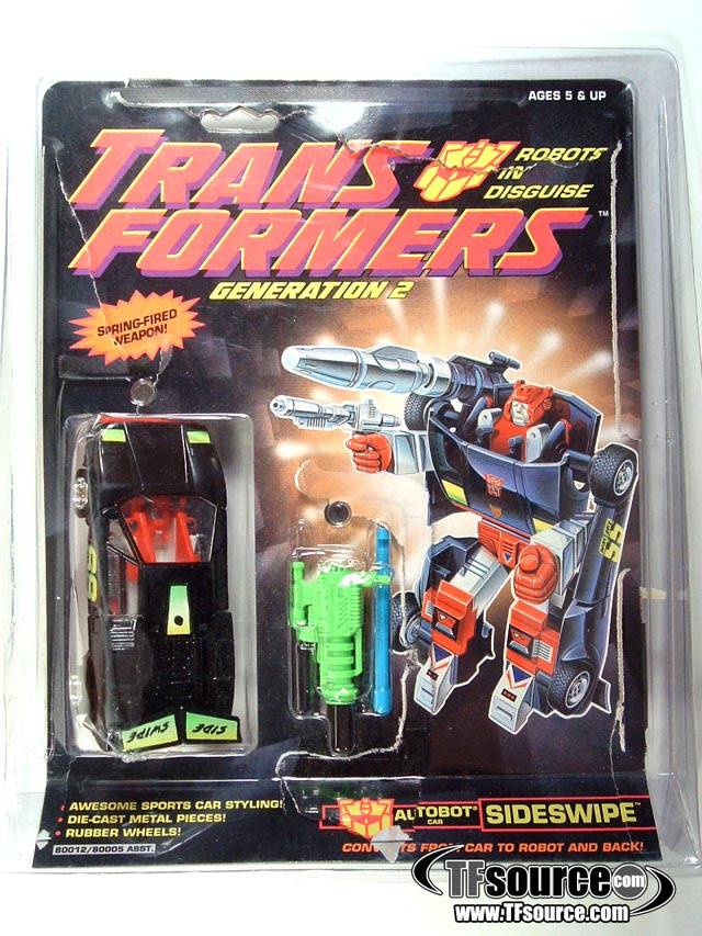 Sideswipe Transformers G2 | Transformers Generation Two | Hasbro