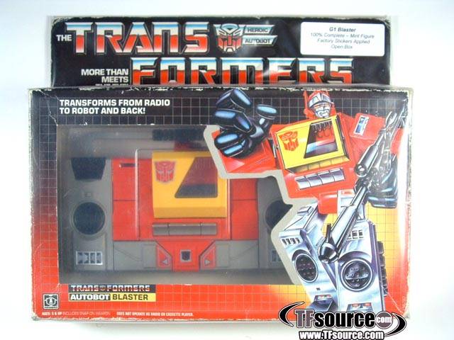Blaster Cassette Transformers G1 | Transformers Generation One | Hasbro