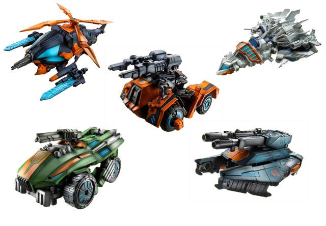 Ruination Bruticus Set of 5 Deluxe Class | Transformers Generations ...